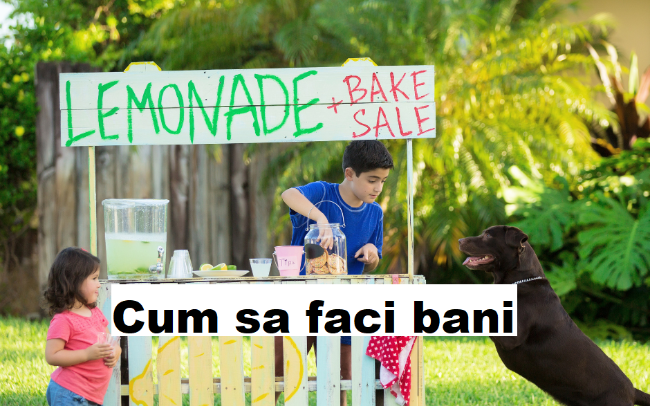 7 idei creative din care poti face bani ca si copil